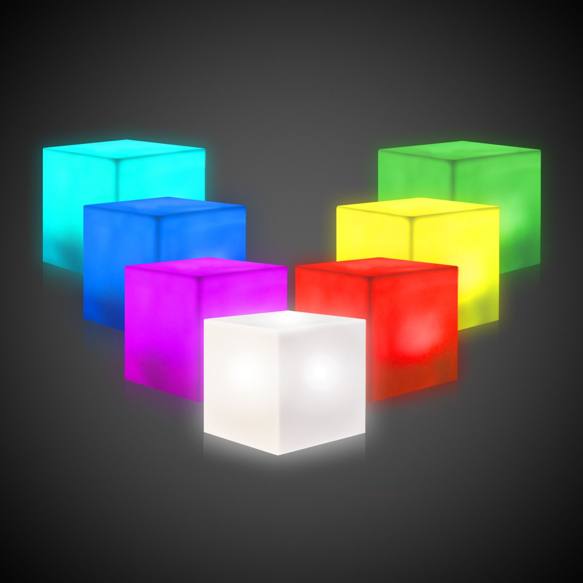 LED Color Morphing Cube