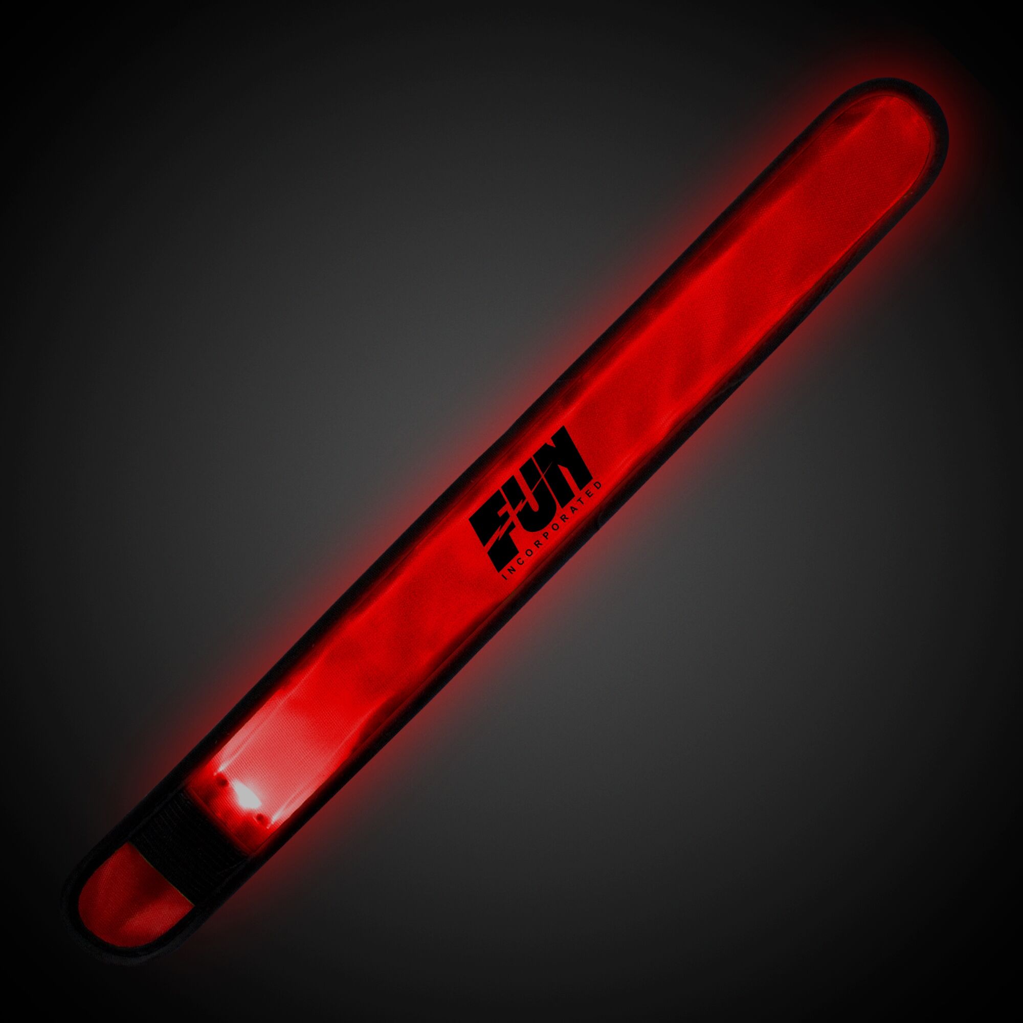 Red LED Slap Bracelet