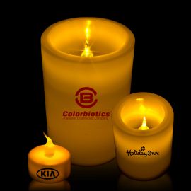 Fabulous Fake Flameless LED Candles - 3 Sizes