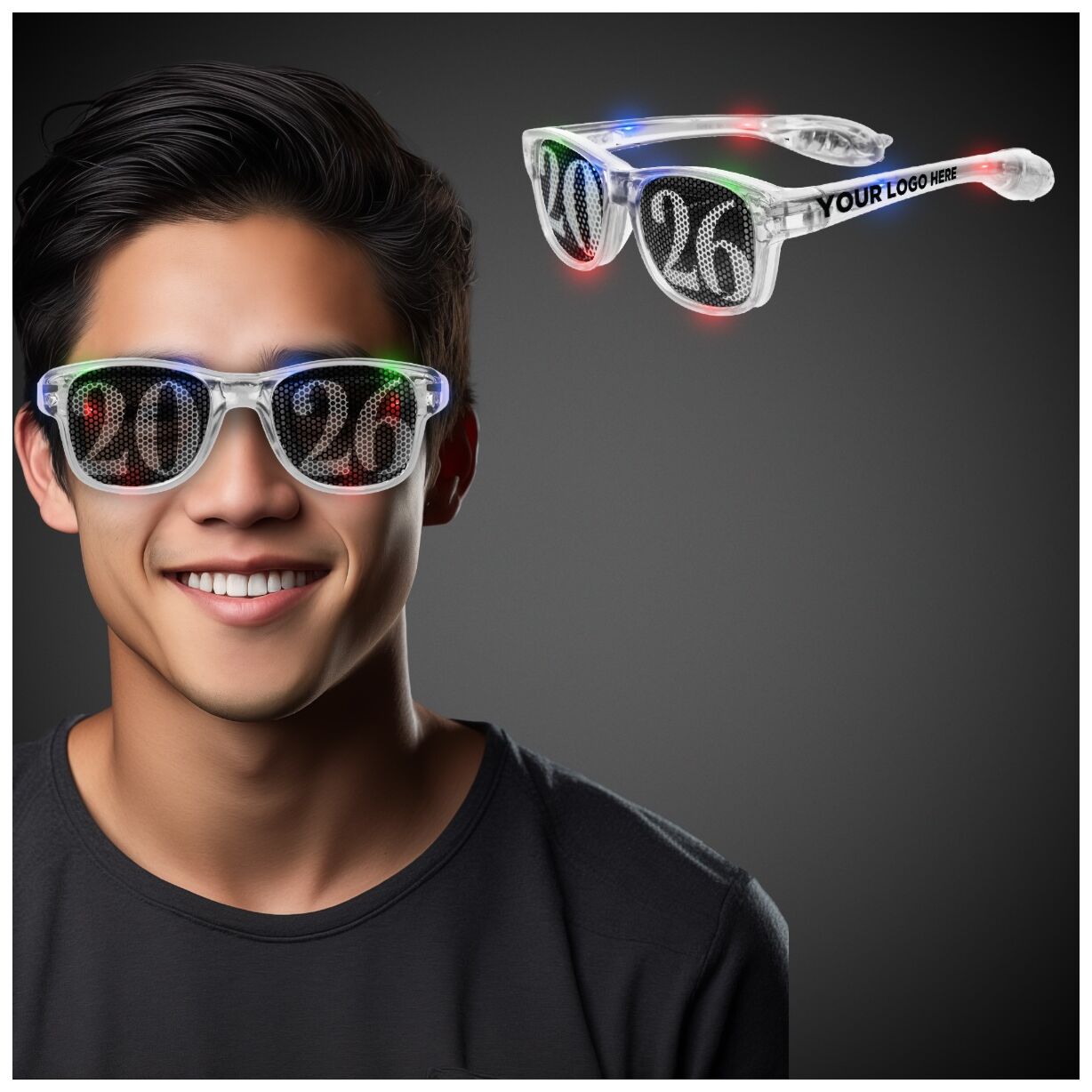 LED 2026 Retro Sunglasses